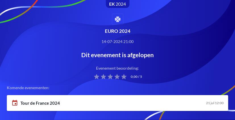 EK Voetbal 2024 Winnaar Odds | EK Favorieten