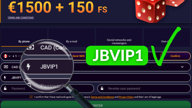 JVSpin Promo Code 2024: JBVIP1 - 150FS No Deposit Bonus