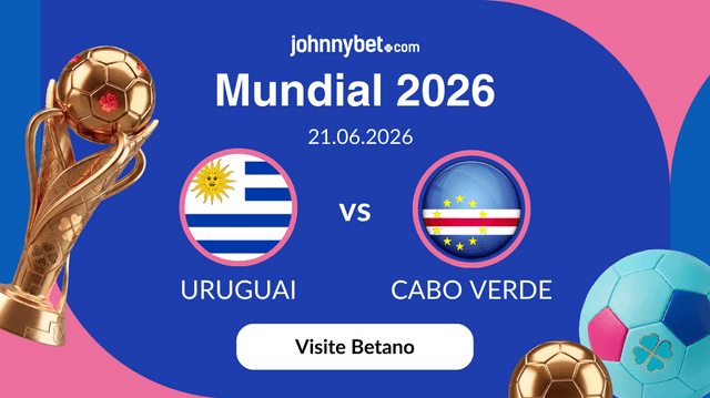 Prognóstico Uruguai vs Cabo Verde | Mundial 2026